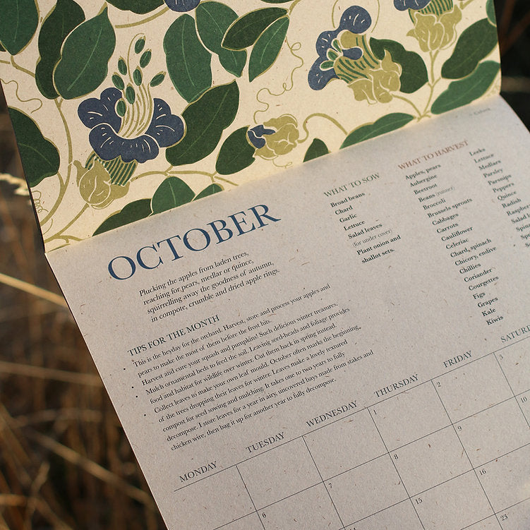 2026 Growing Through the Seasons Calendar - Isla Middleton – Meadowmania UK